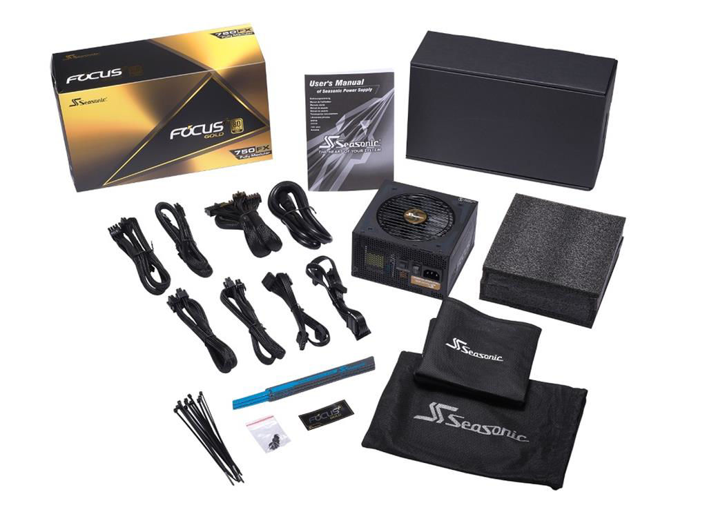 All Nations | Fonte Seasonic 850w 80 Plus Gold Atx 12v Focus - Ssr-850fx