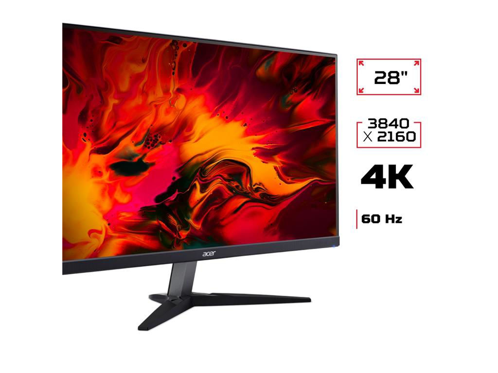 All Nations | Monitor Acer 28" Led/Ips Gamer Uhd 4k Nitro Kg282k 60hz ...