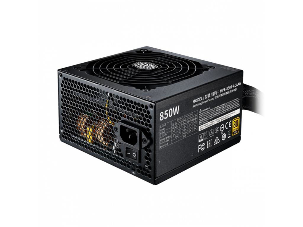 All Nations | Fonte Cooler Master 850w 80 Plus Gold Mwe V2 - Mpe-8501-Afaag-Wo