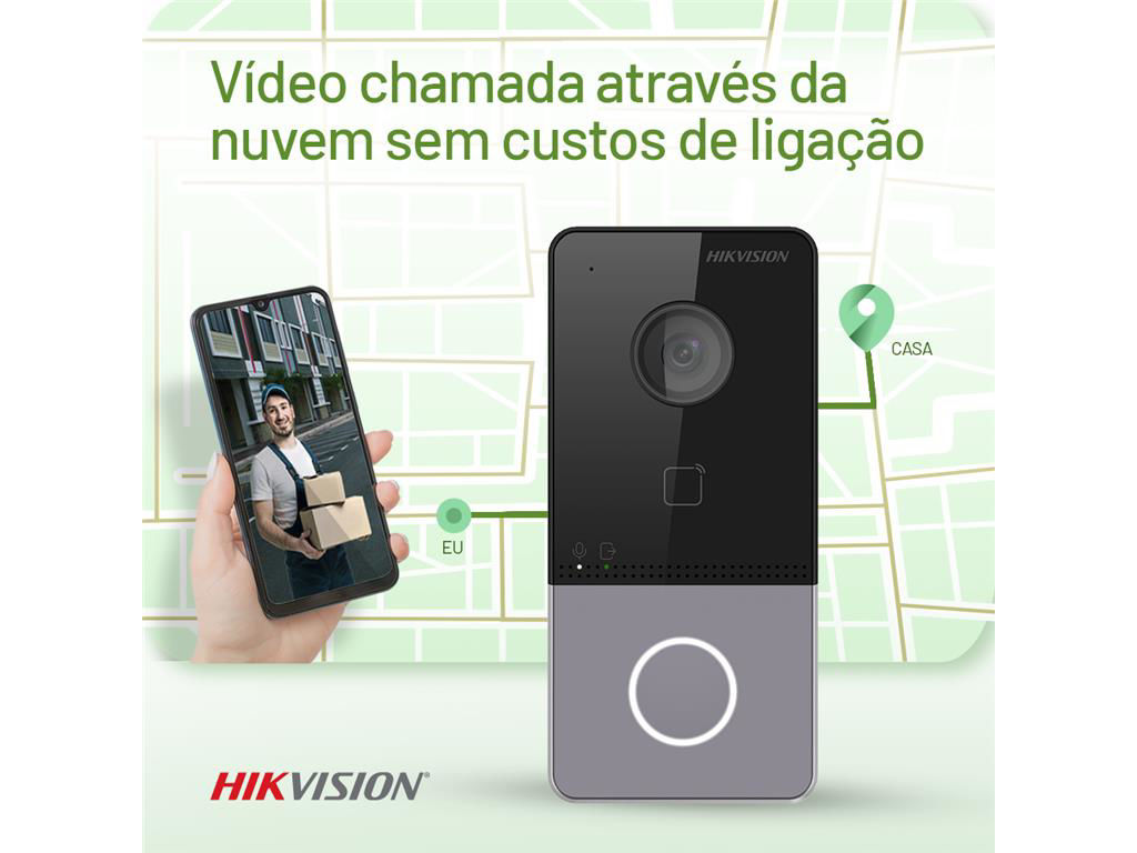 All Nations | Video Porteiro Ip Hikvision Ds-Kv6113-Wpe1(B)