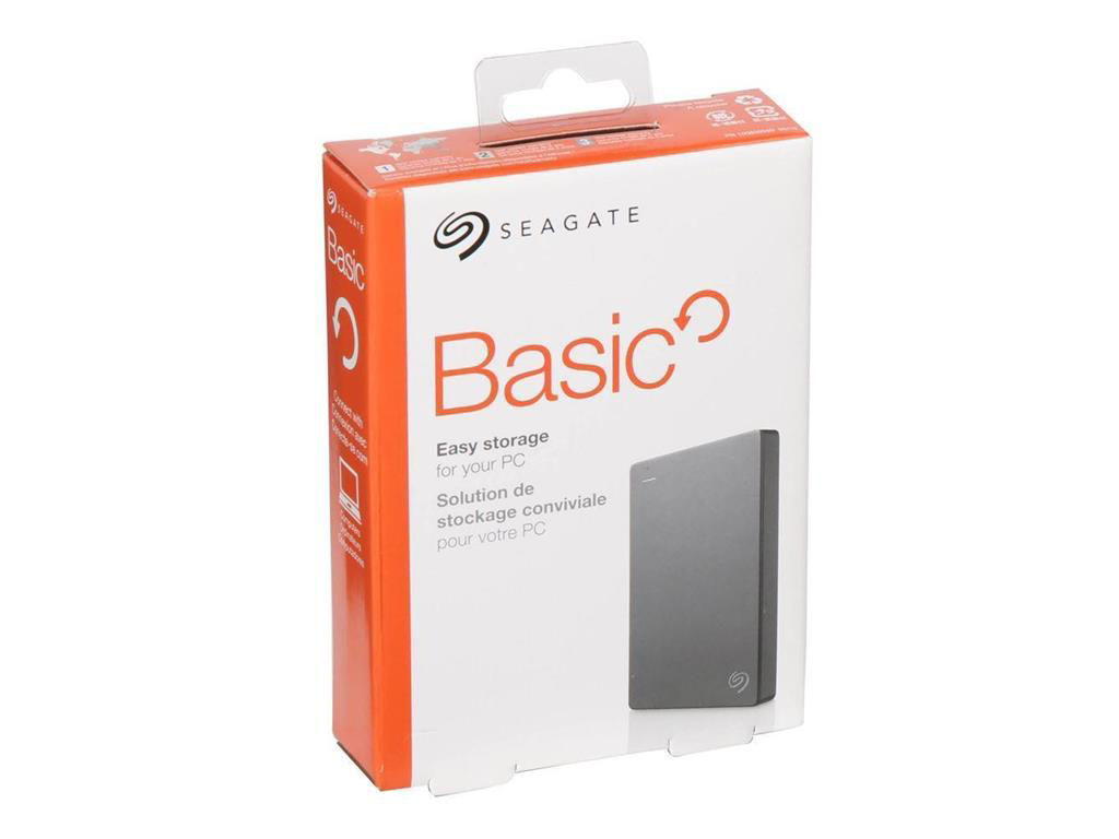 All Nations | Hdd Externo Portatil Seagate Basic 1tb Usb Preto - Stjl1000400