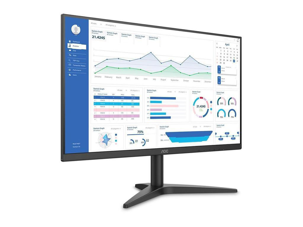 All Nations | Monitor Aoc 27"led/Va Fhd 75hz 8ms Hdmi Vga Adaptive-Sync ...